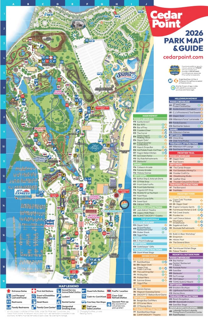 Cedar Point Amusement Park 2026: Coasters, Tickets & Tips | Deep Arrival