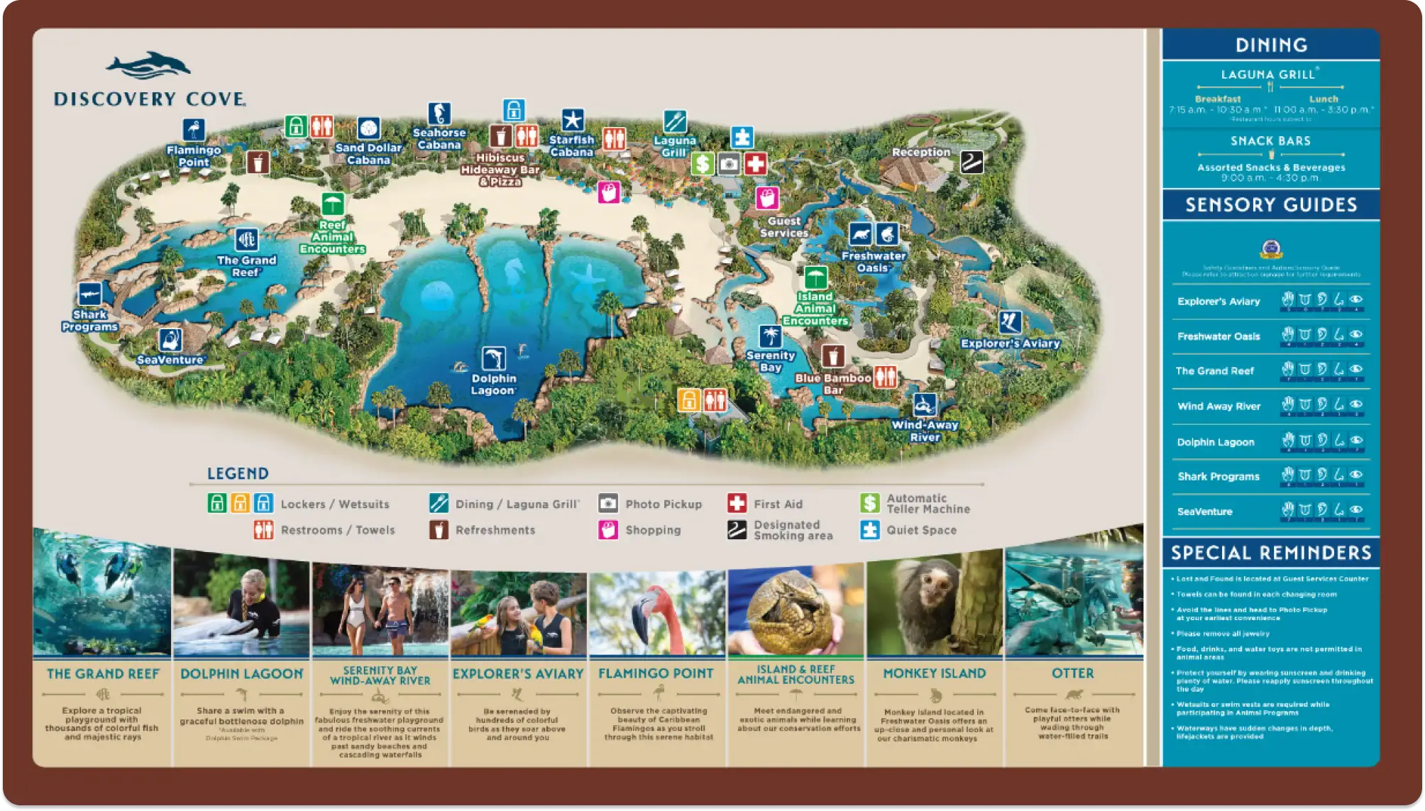 SeaWorld Orlando Map 2026 | All Three Parks and Parking | Deep Arrival