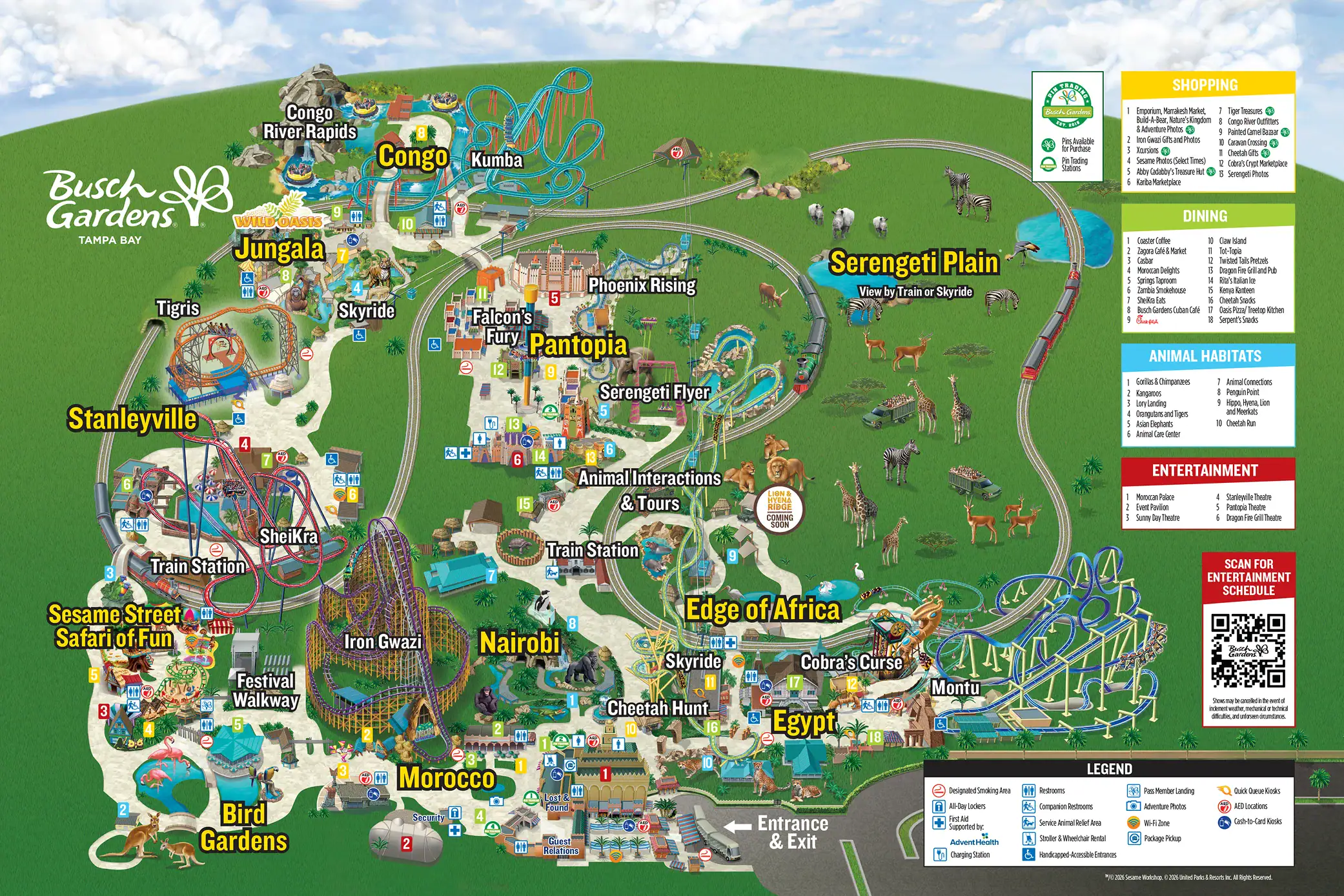 Busch Gardens Tampa Bay 2026: Rides, Tickets, Animals | Deep Arrival