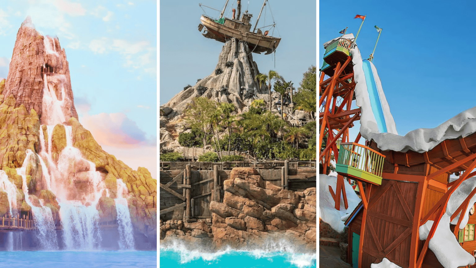 Volcano Bay vs Typhoon Lagoon vs Blizzard Beach | Deep Arrival