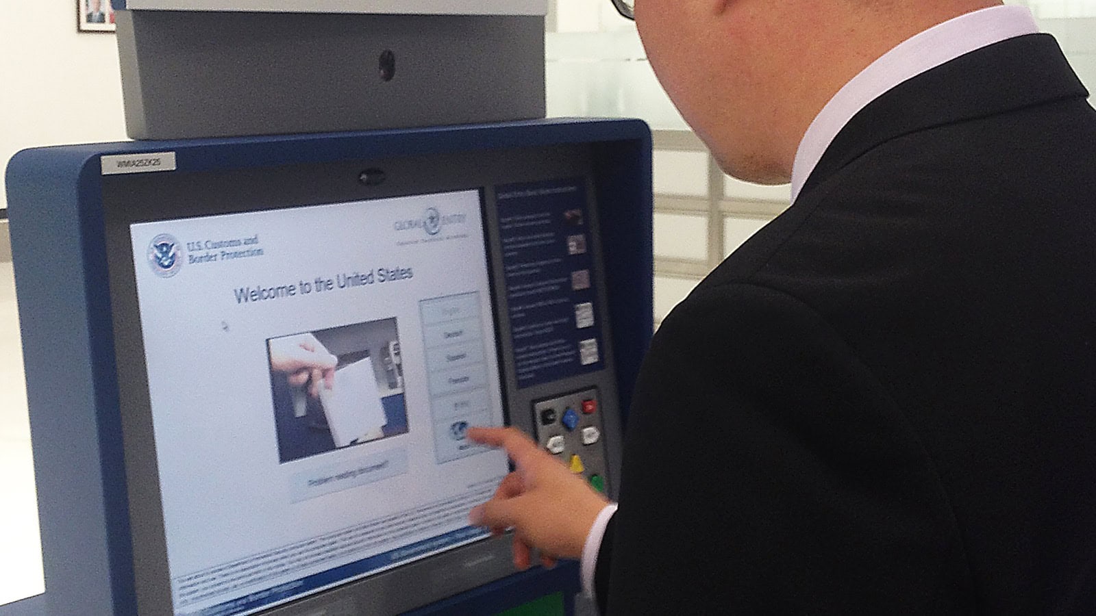 Global Entry Walk Through Camera Trial Airports